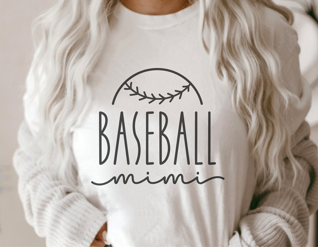 Baseball Mimi Svg, Png Ai Eps Dxf, Baseball Cricut Cut Files ...