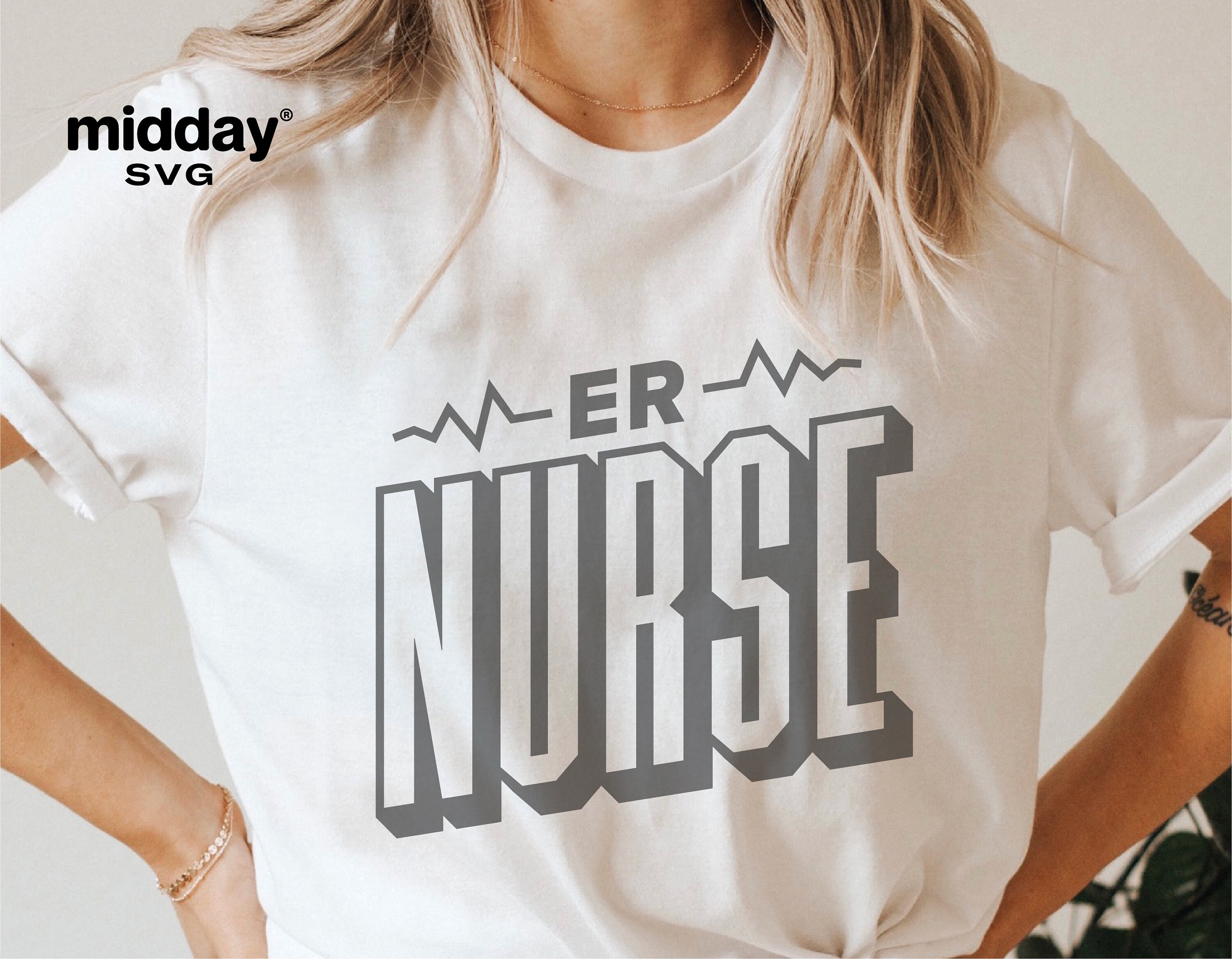 ER Nurse Svg Files for Cricut Emergency Room Nurse Png Cute - Etsy