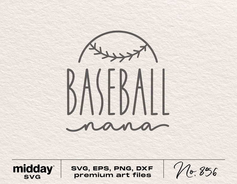 Baseball Nana Svg Png Ai Eps Dxf Baseball Cricut Cut Files - Etsy