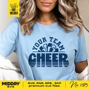 Cheer Bundle 3 Svg, Png Dxf Eps, Cheerleader Bundle, Cheerleading ...