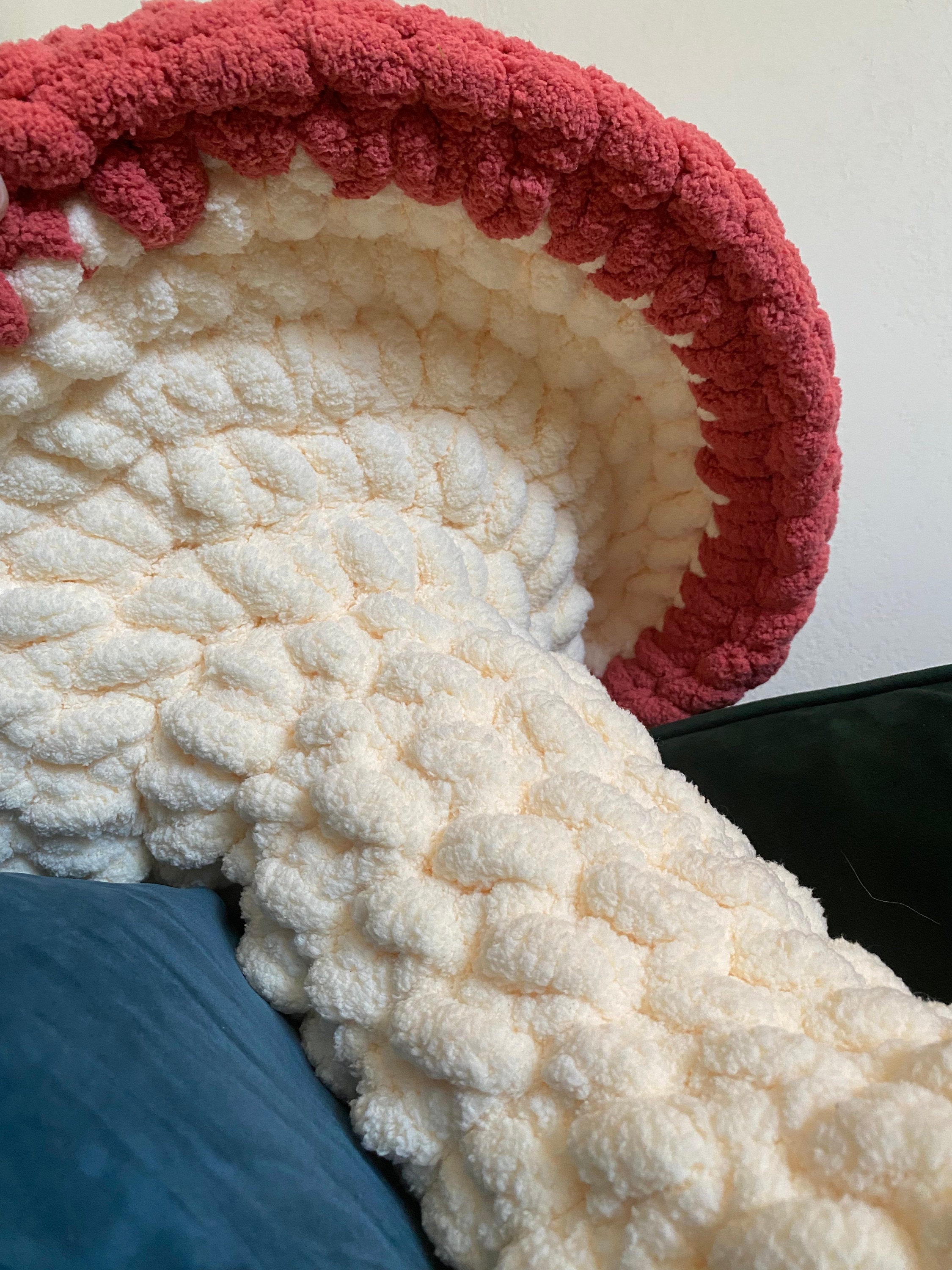 Giant Fluffy Crochet Spotted Mushroom Cute Handmade Squishy - Etsy UK