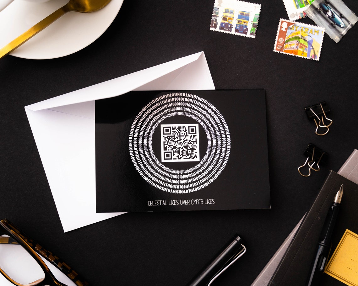 The QR Code kaaba Islamic Greeting Card ramadan Hajj - Etsy UK