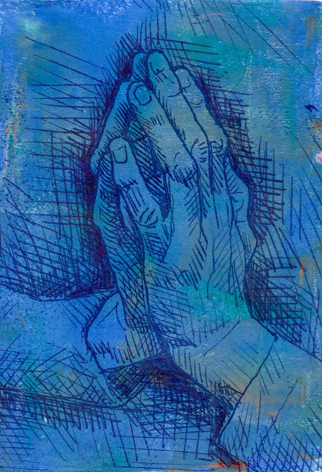 Guardian Angel Prayer L A7 Prayer Card - Etsy