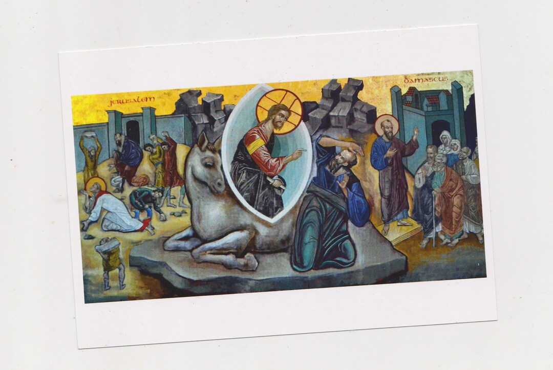 The Conversion of St. Paul | Souvenir | A6 Postcard | Westminster ...