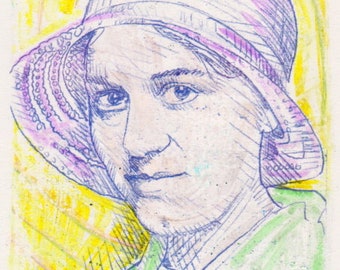 Saint Edith Stein Portrait Print Poster - Etsy