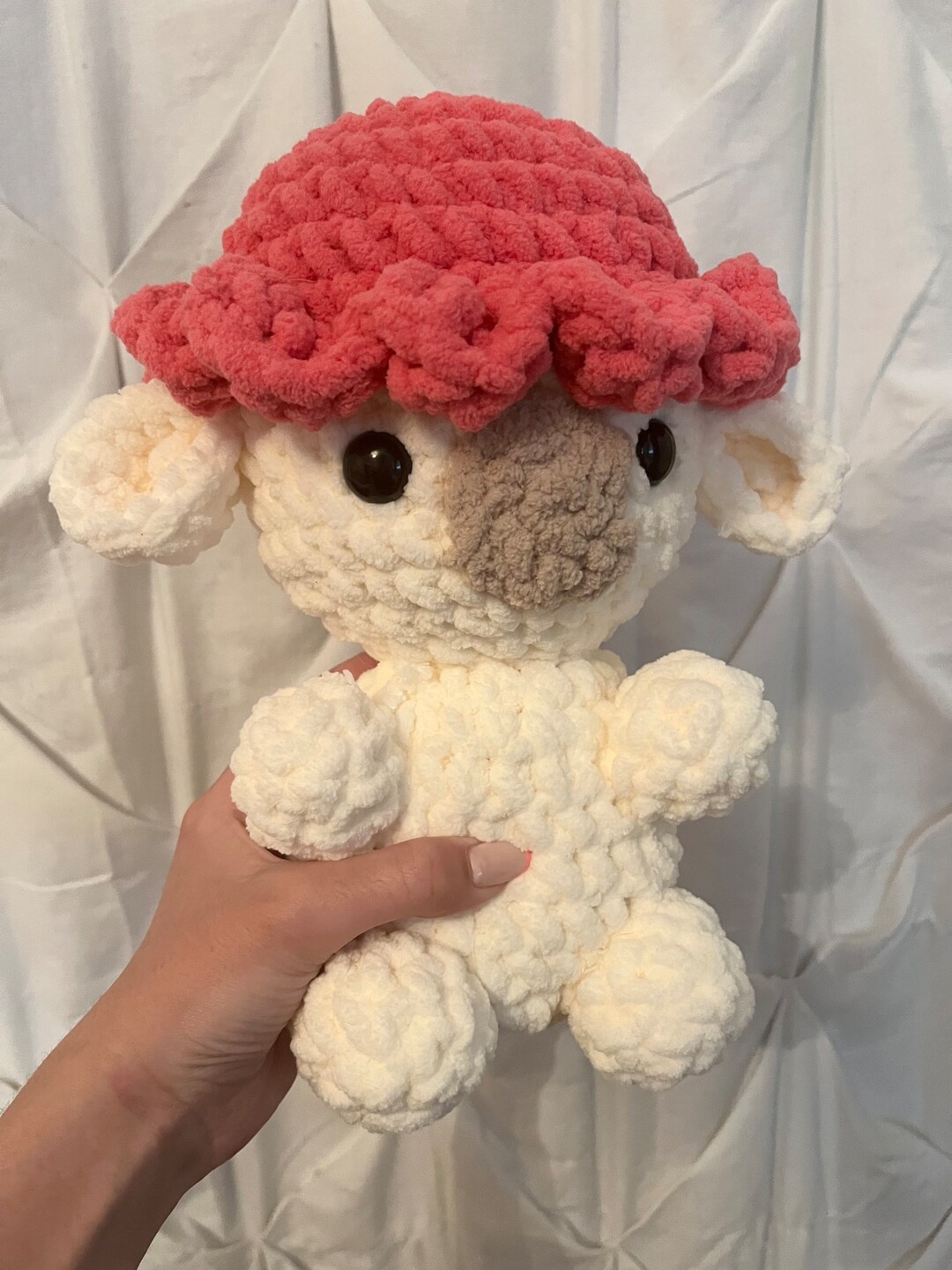 Crochet Chunky Sheep With a Hat! - Etsy