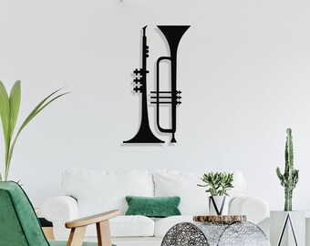 Saxophone Metal Wall Art - Etsy