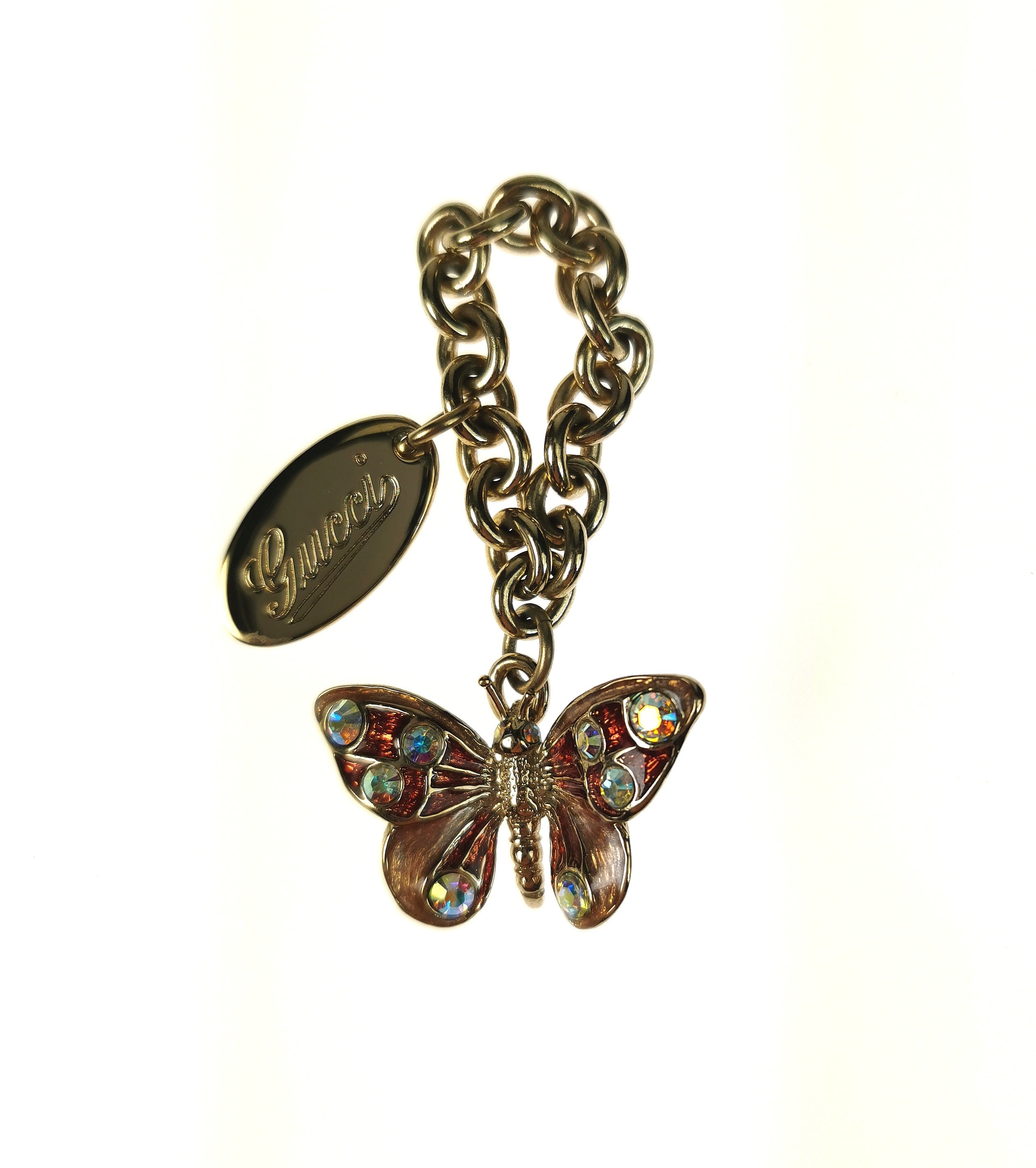 Authentic GUCCI Charm With BUTTERFLY - Etsy