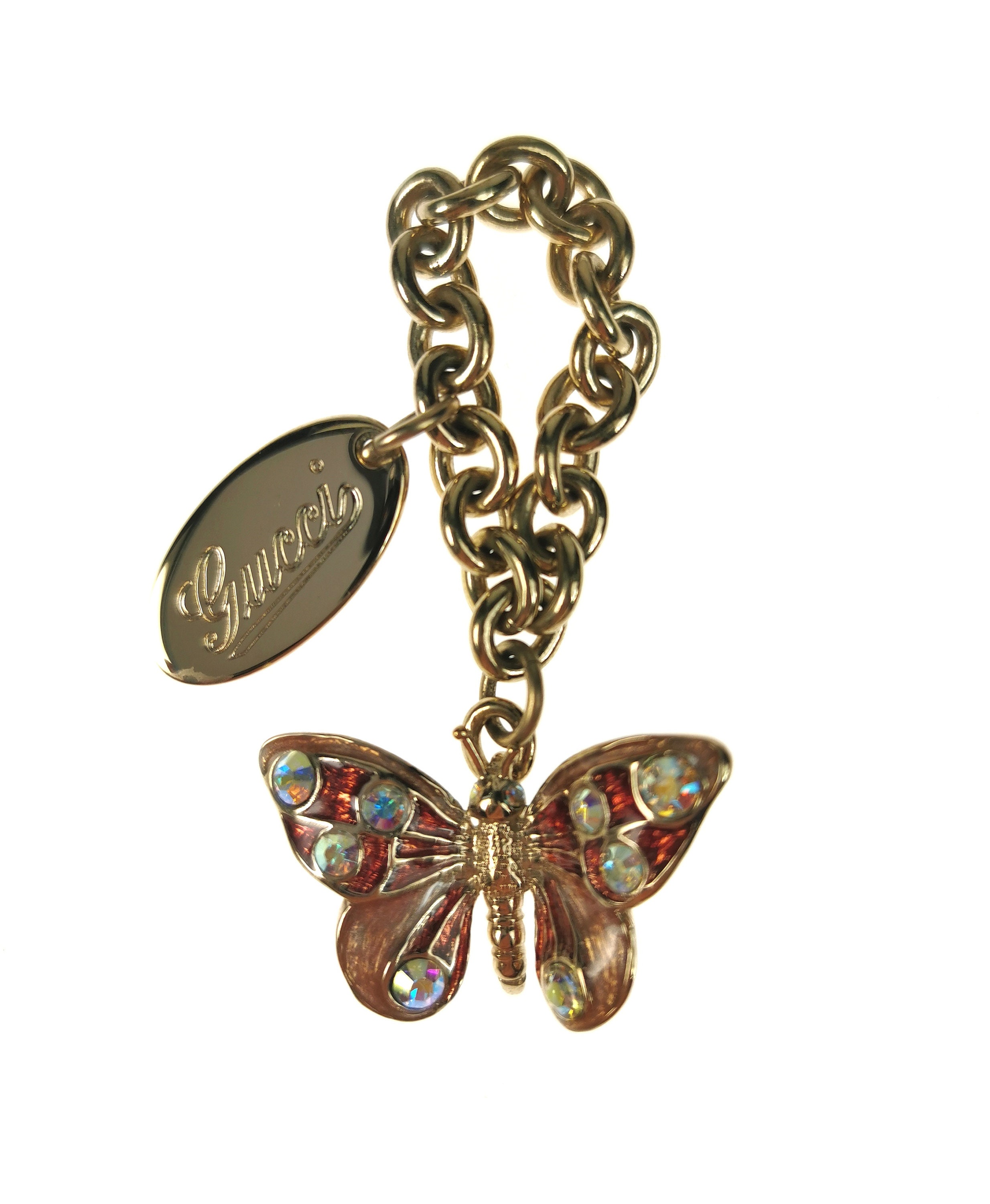 Authentic GUCCI Charm With BUTTERFLY - Etsy