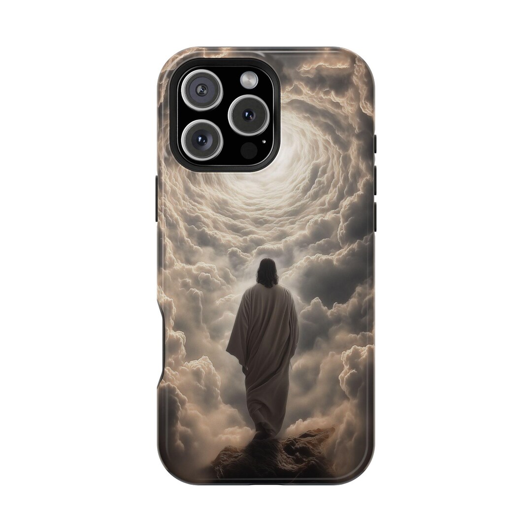 Jesus Christ Heaven Clouds Gateway Cover Phone Case for iPhone 16 16e ...