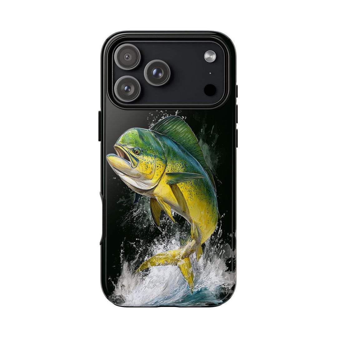 Phone Ink - Mahi Mahi Fish Jumping Ocean Case: iPhone | Galaxy | Pixel ...