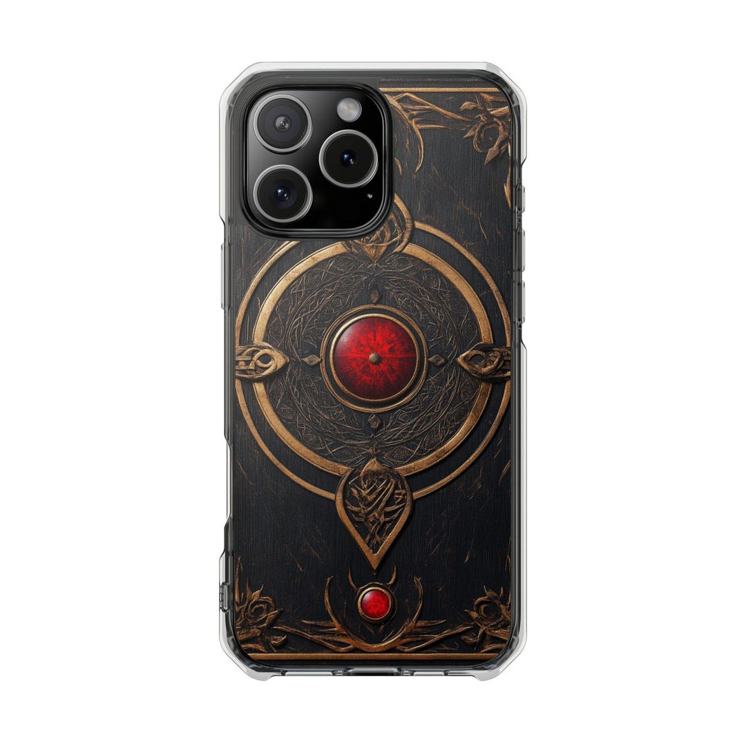 Runic Red Design Viking Rune Art Cover Flexible TPU Phone Case for ...