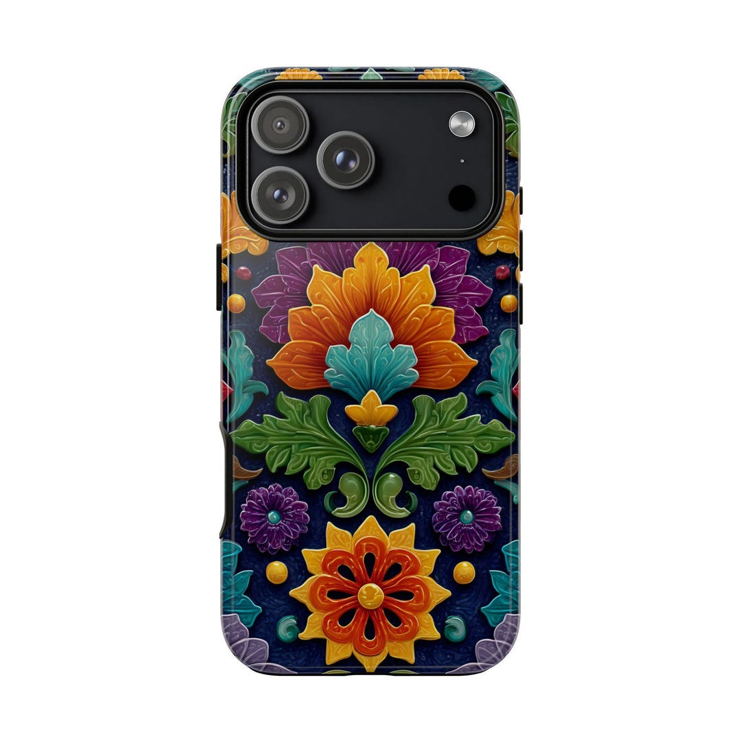 Buy Talavera Ceramic Tile Pattern Phone Case: iPhone | Galaxy | Pixel ...