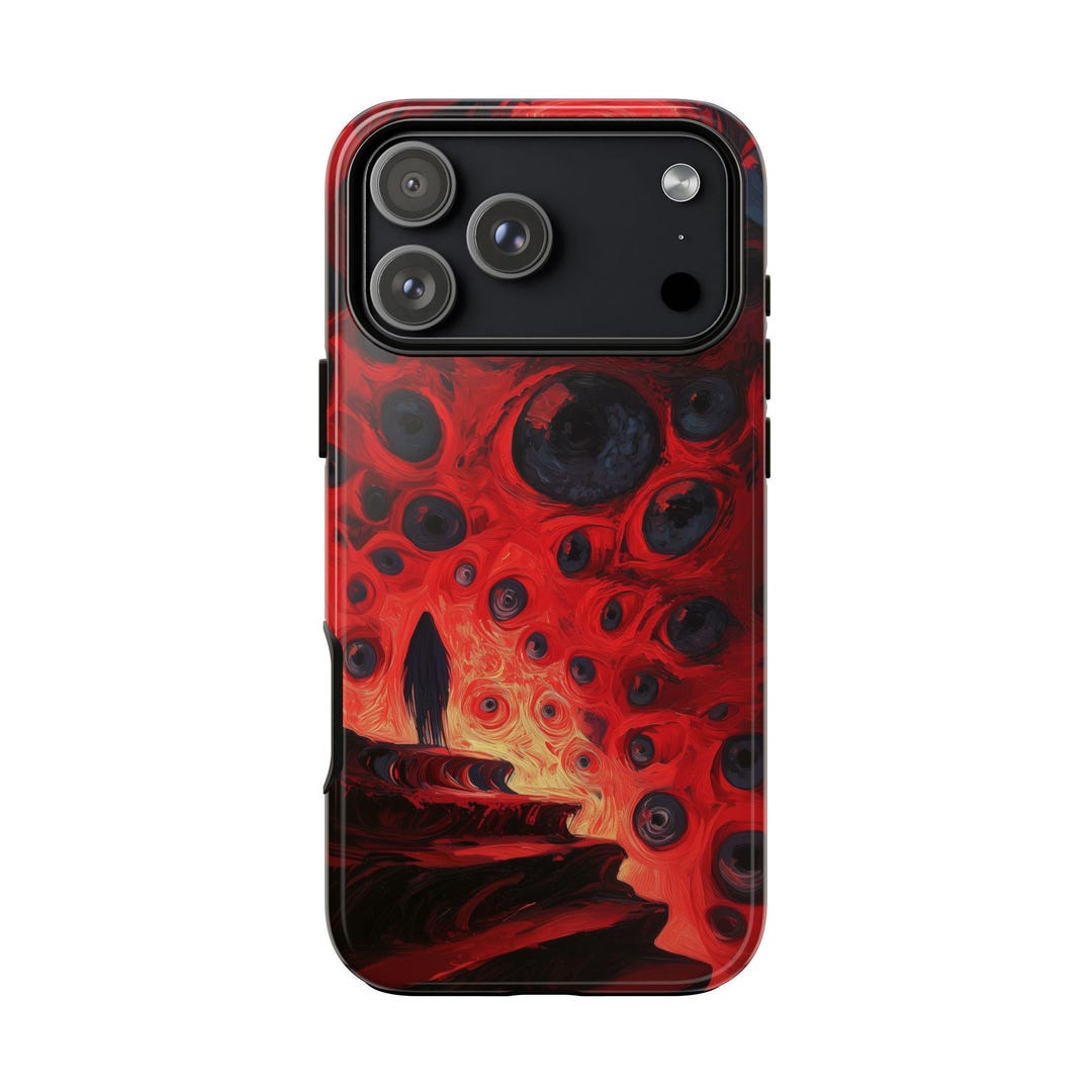 Red Void Eyeballs Pathway Unseen - Etsy