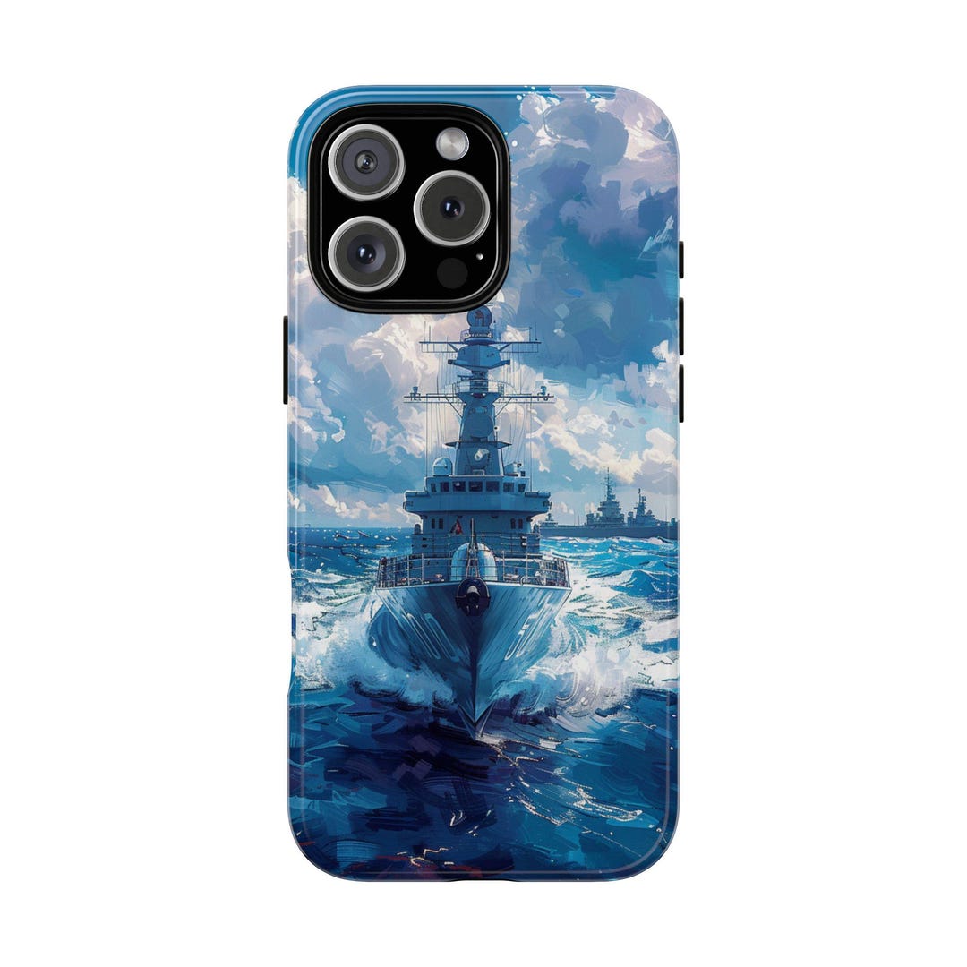 Navy Battleship Destroyer Military Ship Cruiser Phone Case - Iphone ...