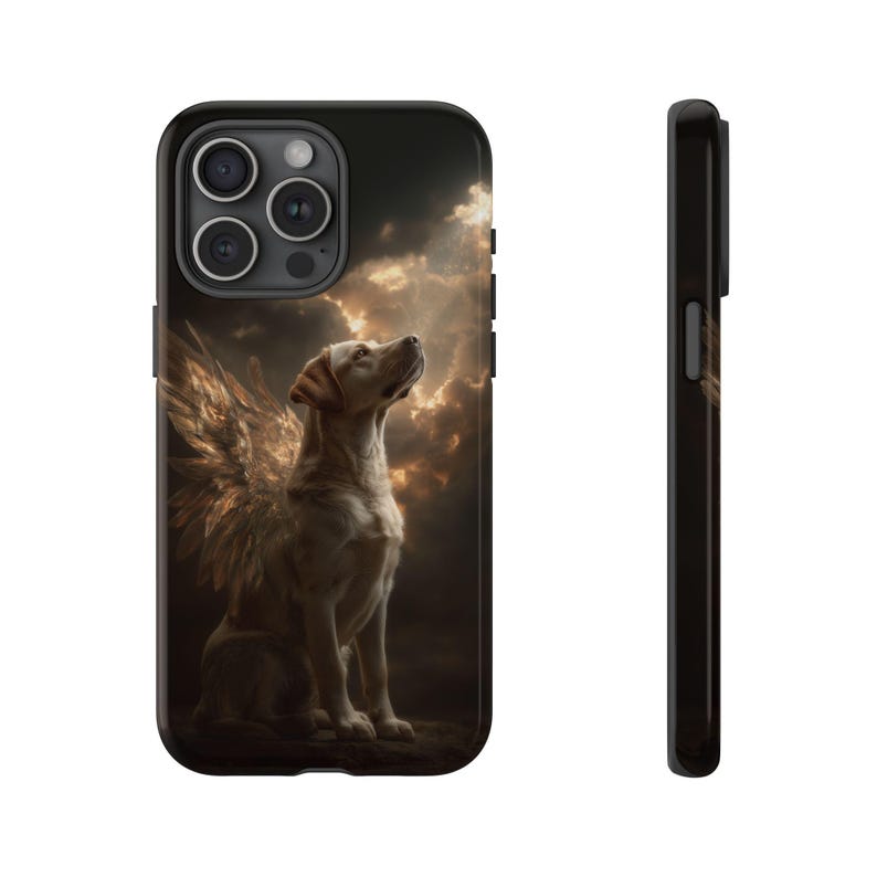 Lab Dog Angel Wings Phone Case | Custom Made Cover | Lifetime Warranty ...