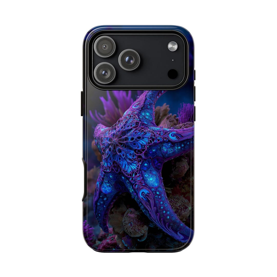 Starfish Radiant Neon Tribal | Phone Ink Case: Personalized, Slim or ...