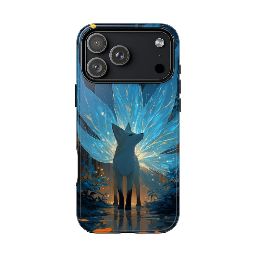 Fox Spirit Ethereal Tails Cover Phone Case for iPhone 17 16 15 14 13 ...
