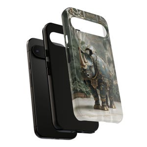 Rhino Jade Gold Armor Phone Case | Tough or Slim | Lifetime Warranty - Etsy