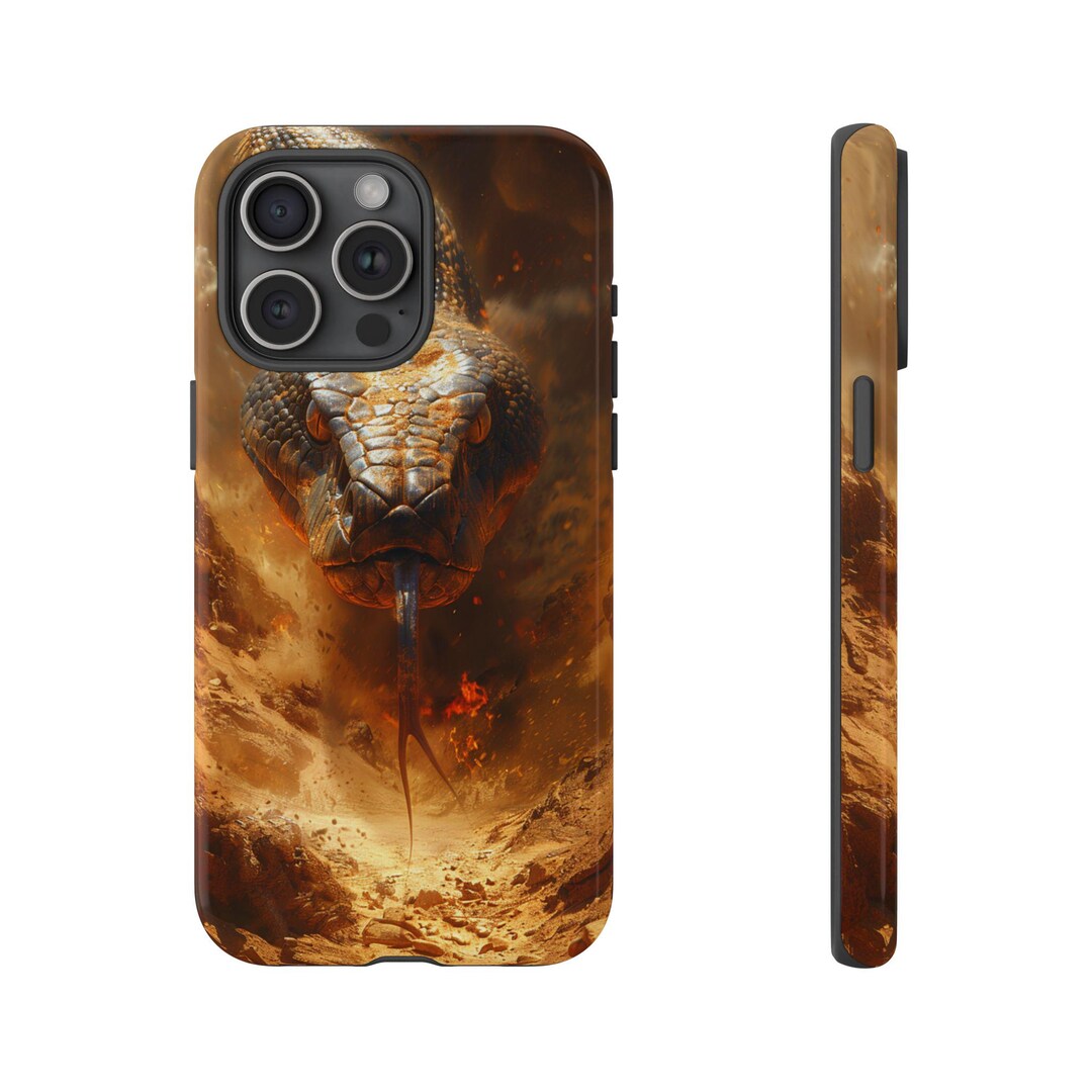 Giant King Snake Desert Sandstorm Cover Phone Case for Galaxy S24 S23 ...