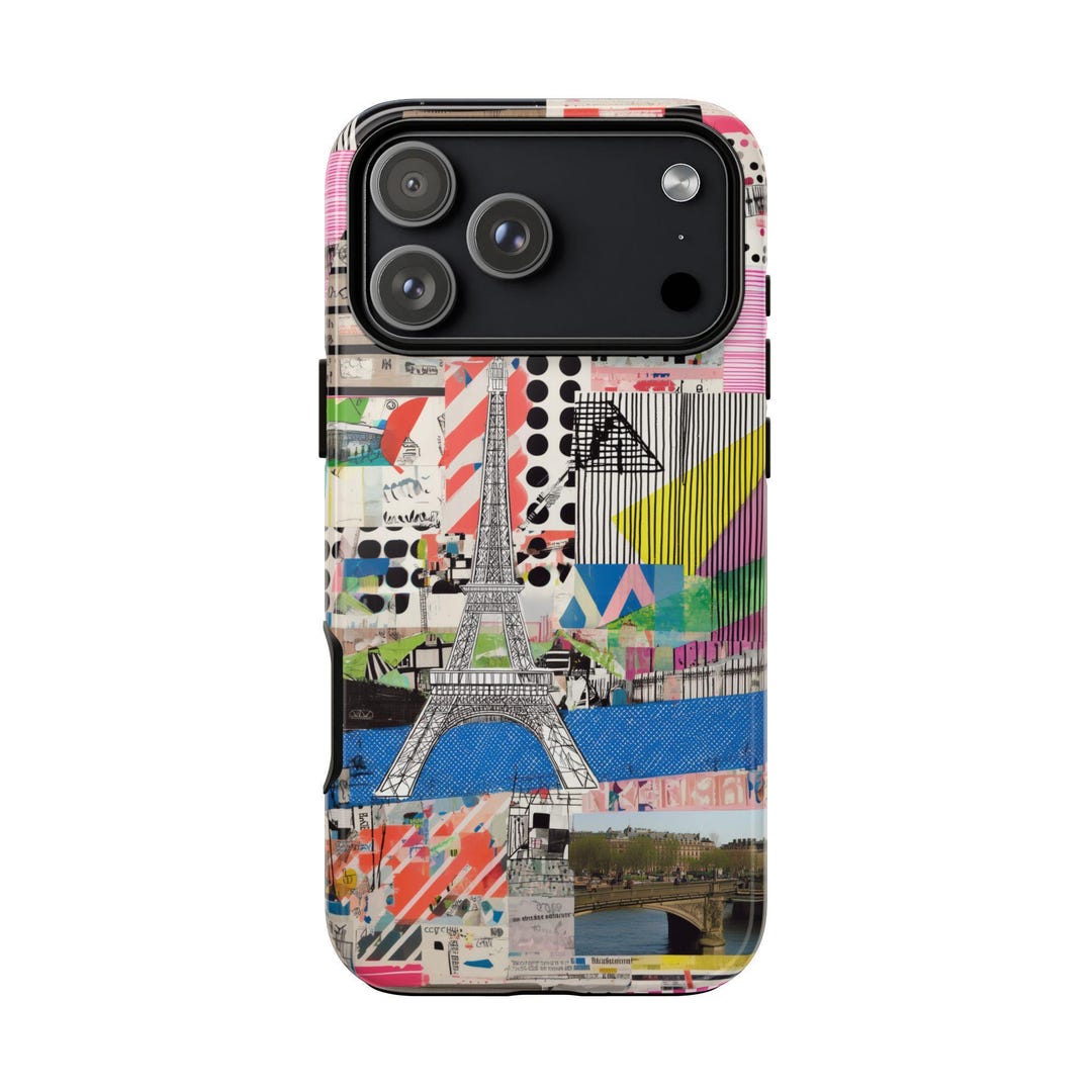 Phone Ink - Paris Eiffel Tower Collage Case: iPhone | Galaxy | Pixel ...