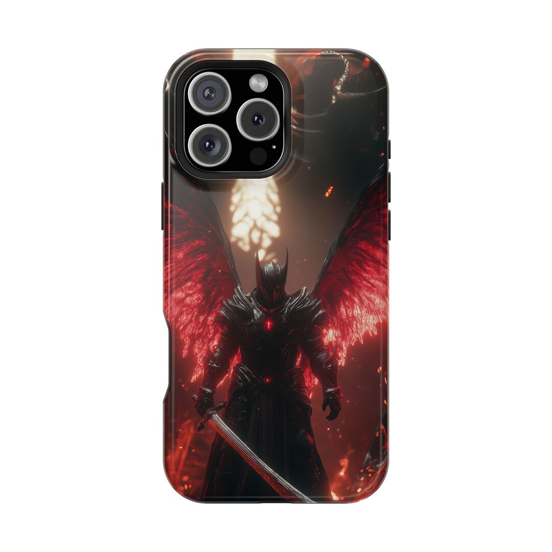 Archangel Knight Warrior Wings Phone Case: Tough Cover for iPhone ...