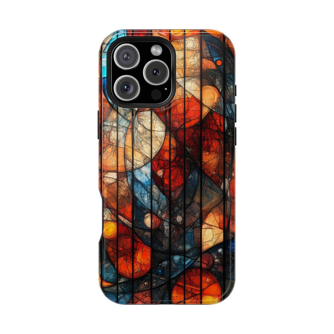 Art Style Alcohol Ink Davinci Artwork Phone Case for iPhone 16 16e 15 ...
