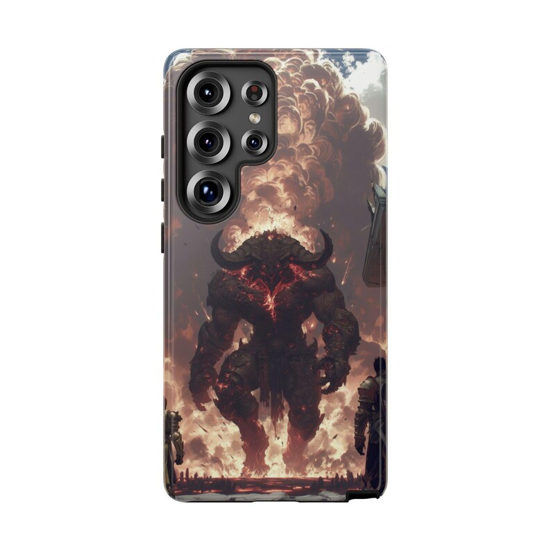 Towering Inferno Demon Monster Phone Case for iPhone 17 Pro Max 17e 16e ...