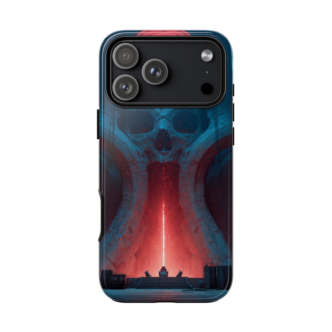 Phone Ink: Crimson Council Skull Obelisk - Minimalist or Rugged Case ...