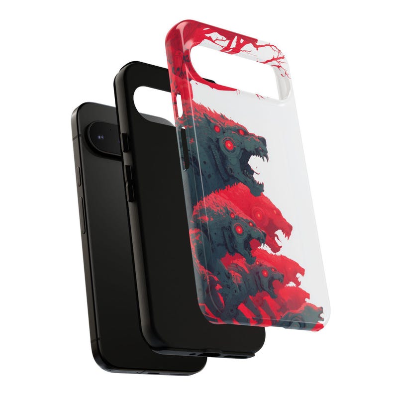 Wolf Robot Rabid Werewolf Mechs Case: Iphone, Galaxy, Pixel - Lifetime ...