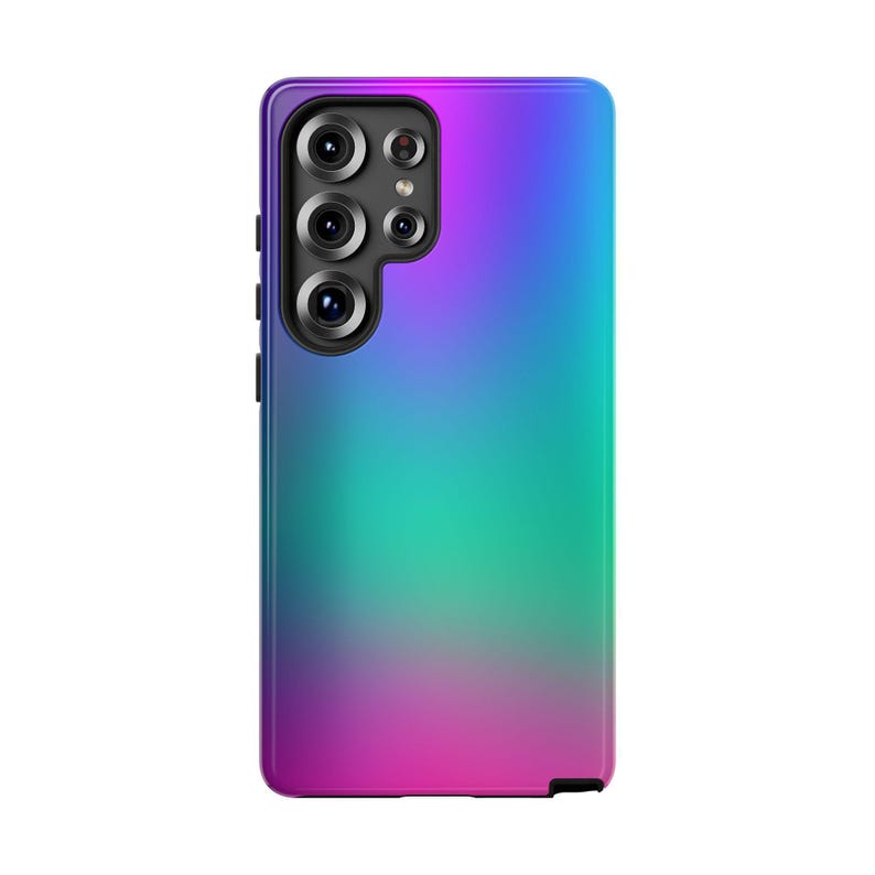 Gradient Violet Aqua Green Fade Phone Case: iPhone | Samsung Galaxy ...