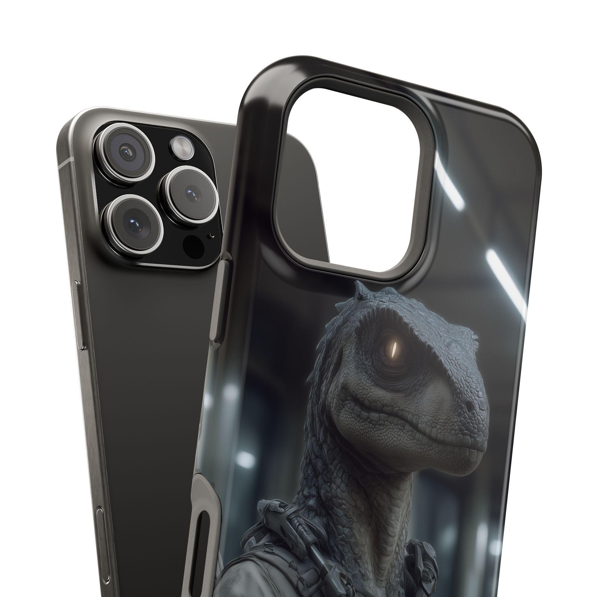 Phone Ink - Custom Case - Raptor Special Forces Soldier Dinosaur - Etsy