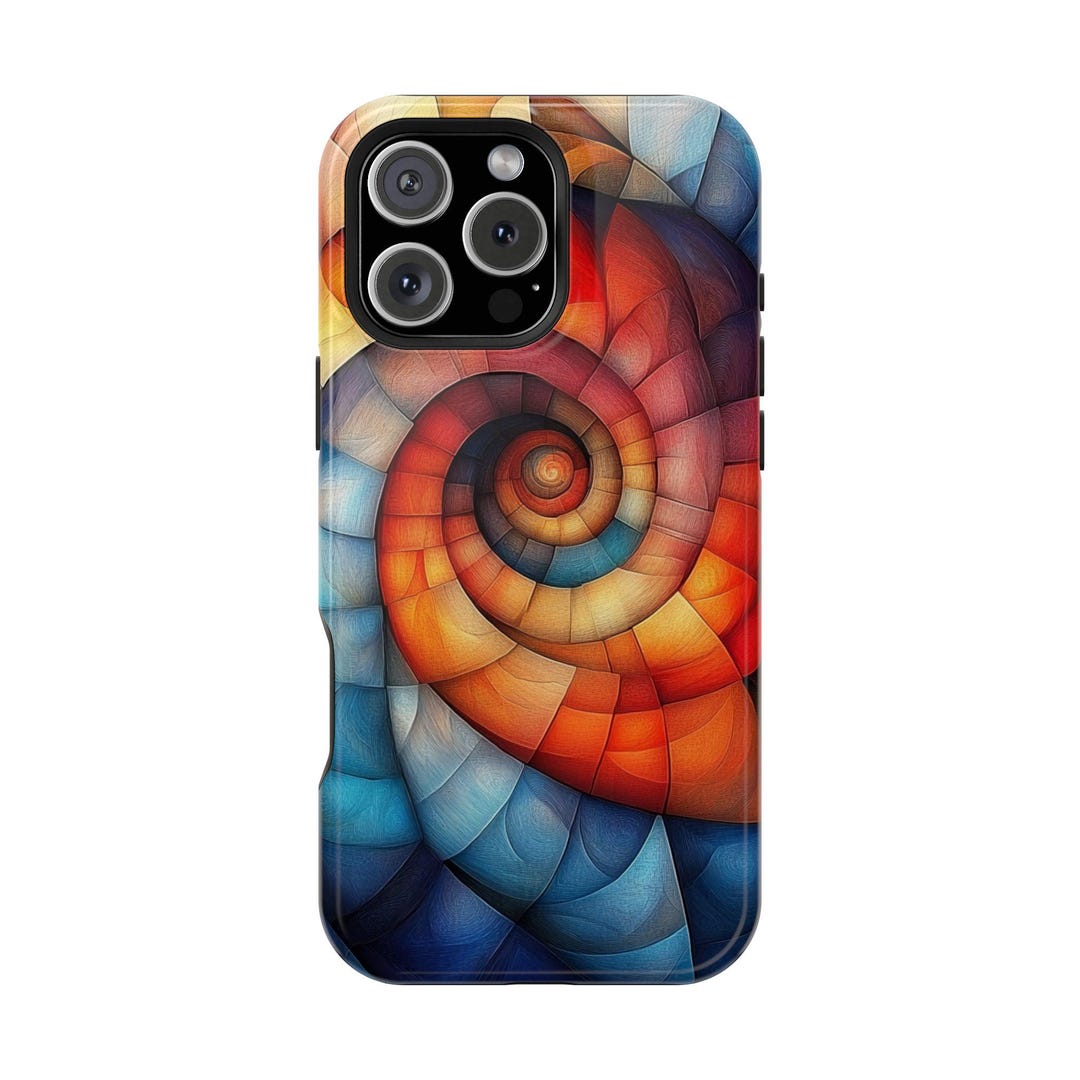 Infinite Bloom Sacred Fibonacci Spiral - Phone Case for iPhone 16e 16 ...