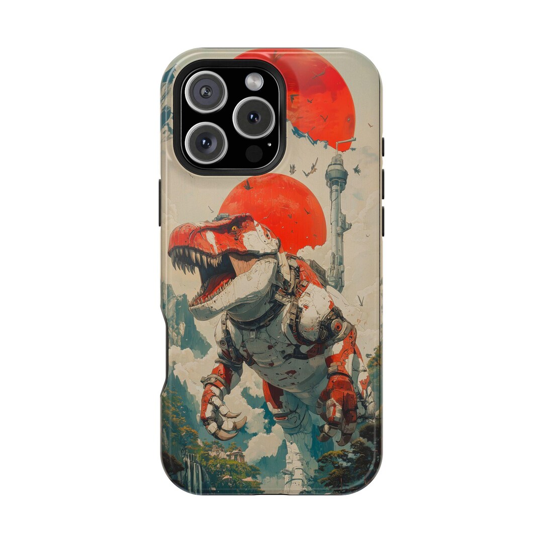 Tyrannosaurus Rex Mechanical Dinosaur - Phone Case for iPhone 17 16 16e ...