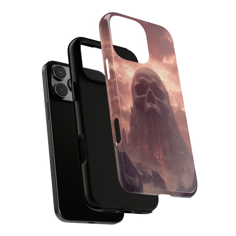 Phone Ink - Skull Mountain Cathedral Gothic Case: iPhone | Galaxy ...