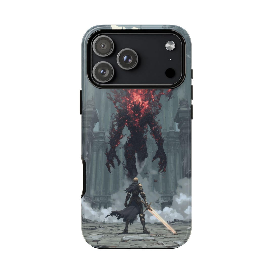 Iphone, Galaxy, Pixel Case | Shadow Fiend Creature Knight Sword - Etsy