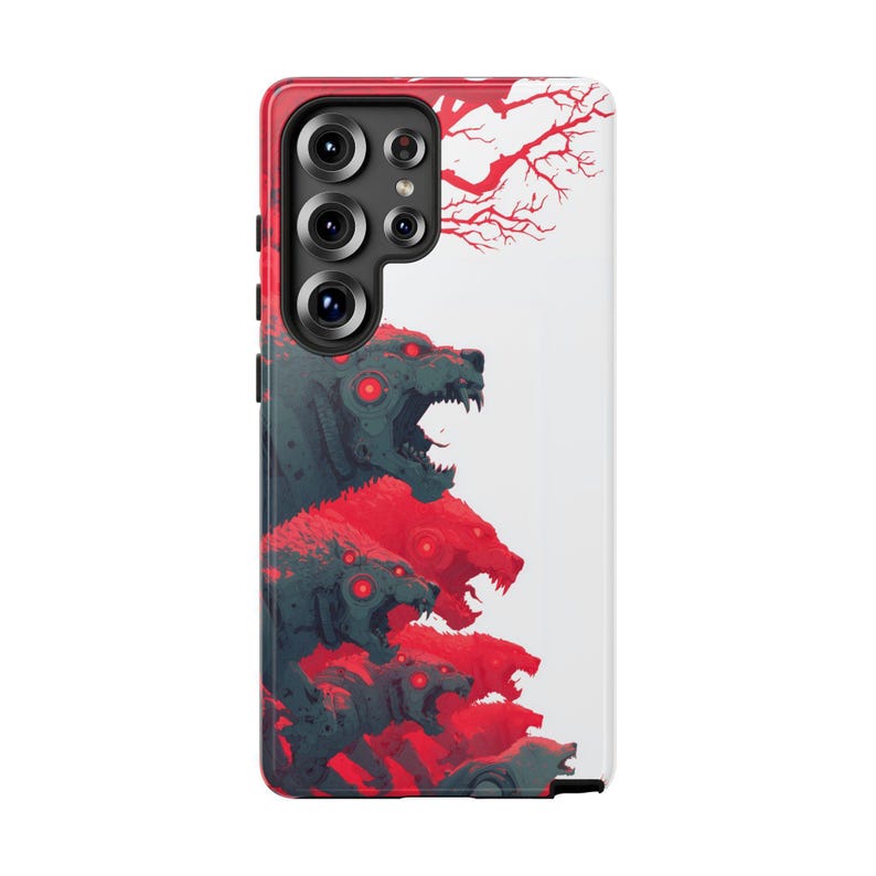 Wolf Robot Rabid Werewolf Mechs Case: Iphone, Galaxy, Pixel - Lifetime ...
