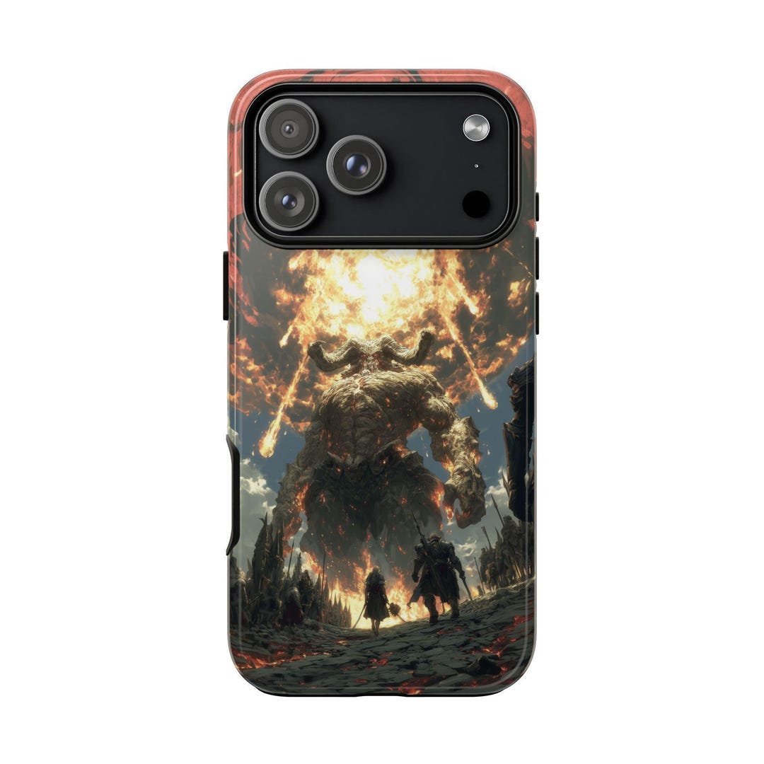 Armageddon Demon Inferno Storm Phone Case: Iphone, Galaxy, Pixel ...