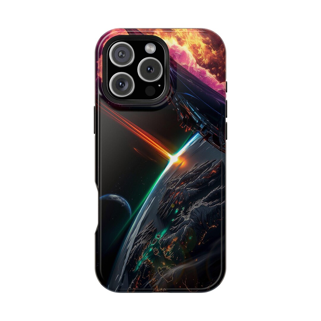 Planets Deep Space Sci-fi Universe Phone Case: Tough Cover for iPhone ...