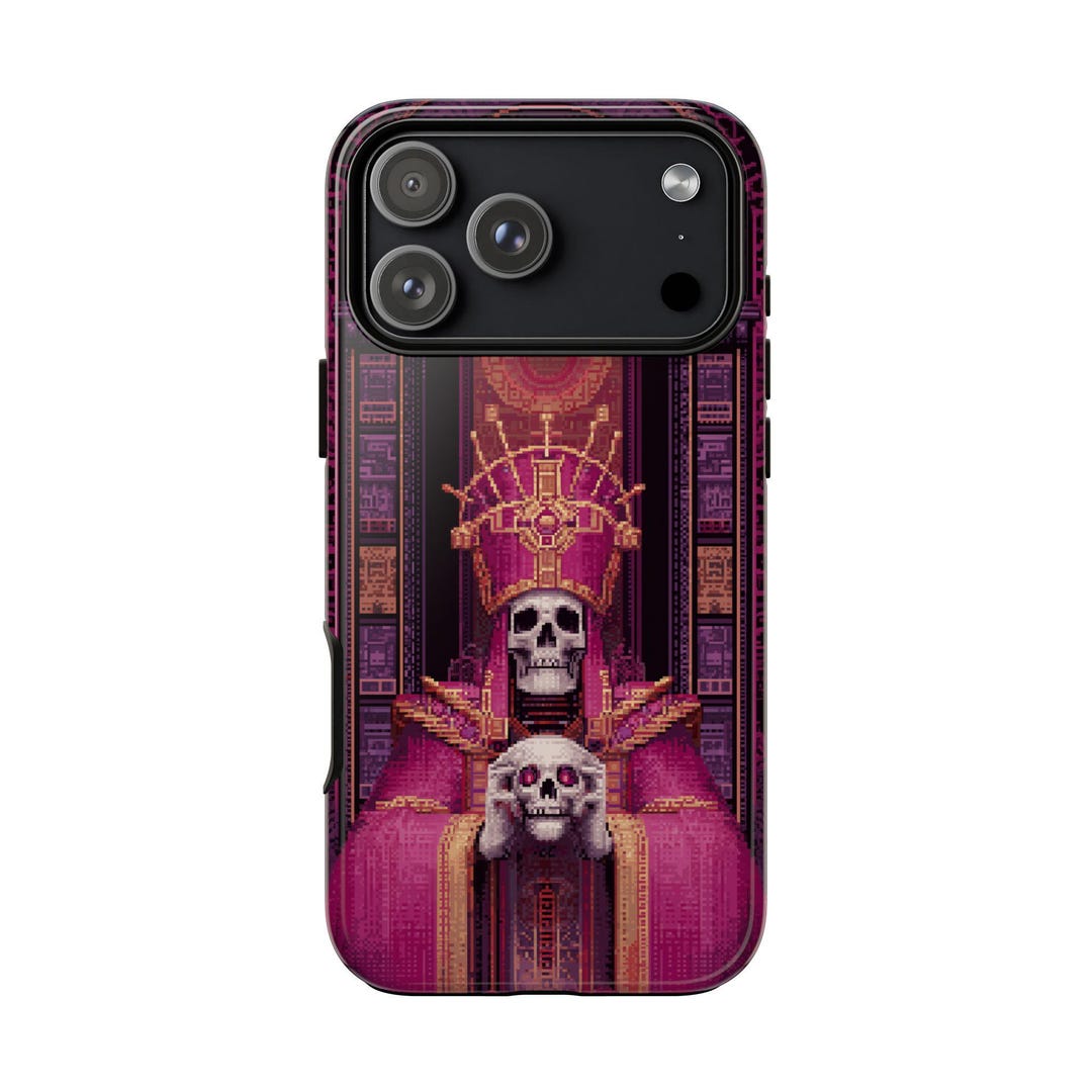 Skeleton Imperial Priest Pixelated Art Phone Case: Iphone, Samsung ...