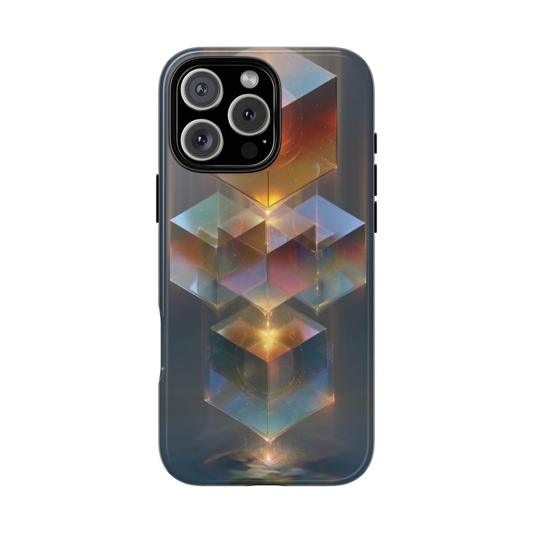 Symmetrical Genesis Eternal Cubes - Premium Shockproof Case for Iphone ...