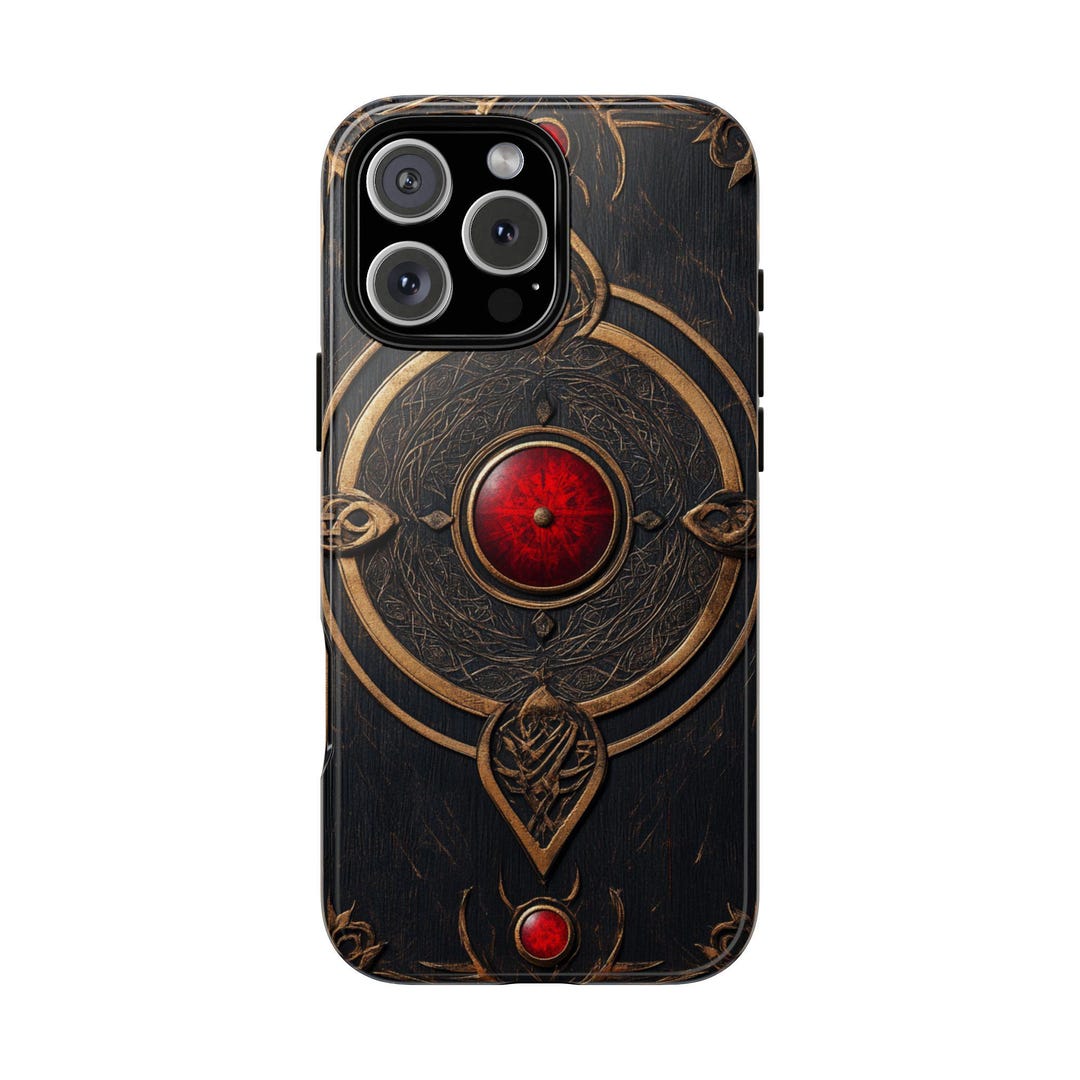 Lifetime Warranty - Runic Red Design Viking Rune Art Cover Phone Case ...
