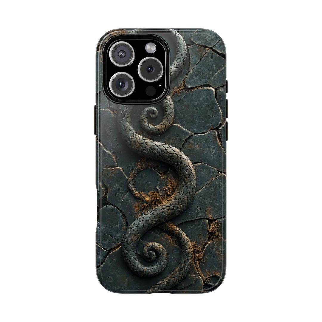Viking Serpent Carving Rune Stone Slab Phone Case: Iphone, Galaxy ...