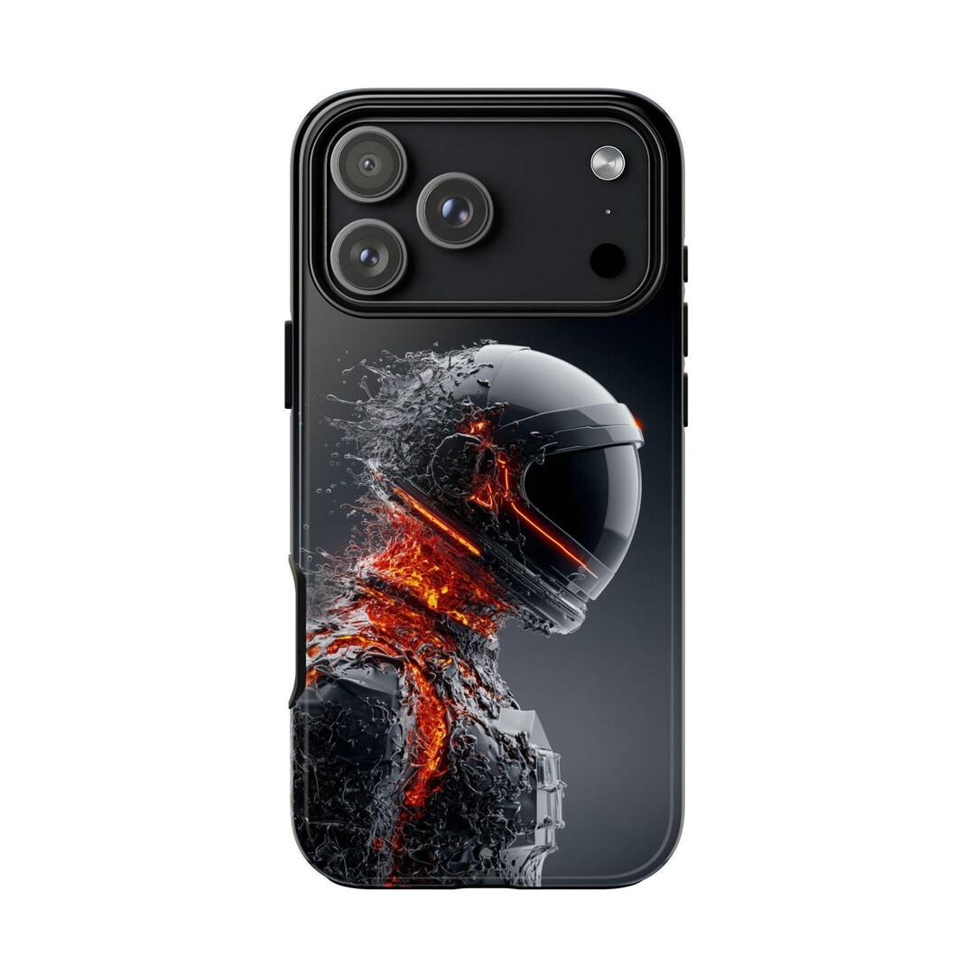 Astronaut Molten Cosmic Ember Custom Cover Phone Case for iPhone ...