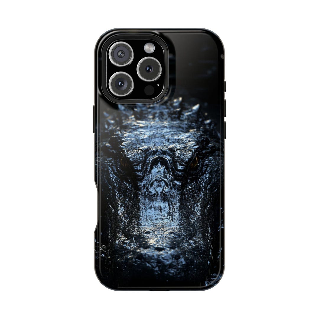 Lifetime Warranty - Black Crocodile Eyes Dark Water Croc Alligator ...