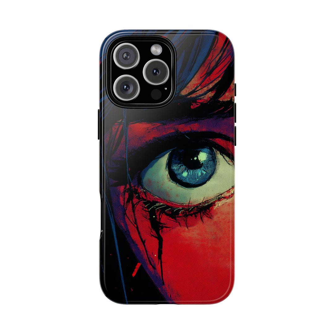 Lifetime Warranty - Anime Girl Eye Illustration Drawing Sketch - Phone ...