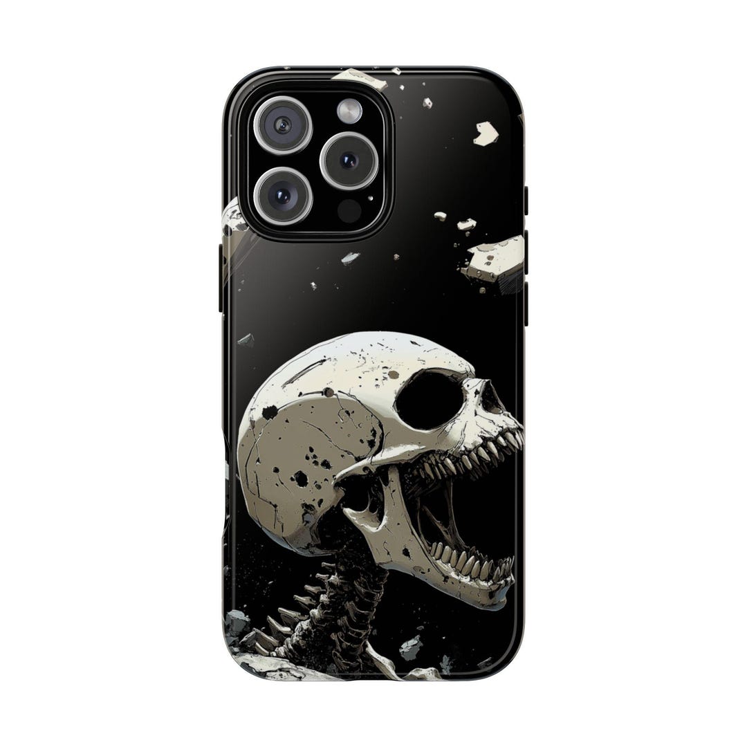 Cel Shade Skull Alien Skeleton Phone Case: Iphone, Samsung Galaxy ...