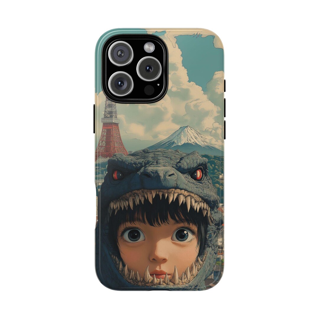 Lifetime Warranty - Kaiju Costume Anime Girl Japan Art - Phone Case for ...