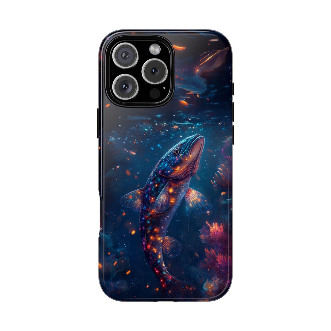 Muskellunge Luminescent Musky Fish - Phone Case for iPhone 16e 16 15 14 ...