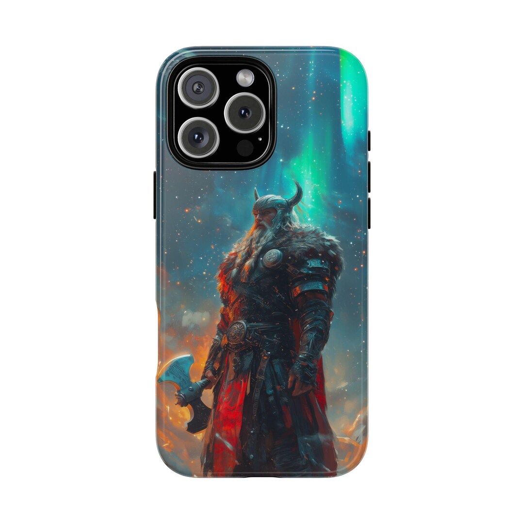 Viking Warrior God Celestial Cosmos Thor Case: iPhone | Galaxy | Pixel ...